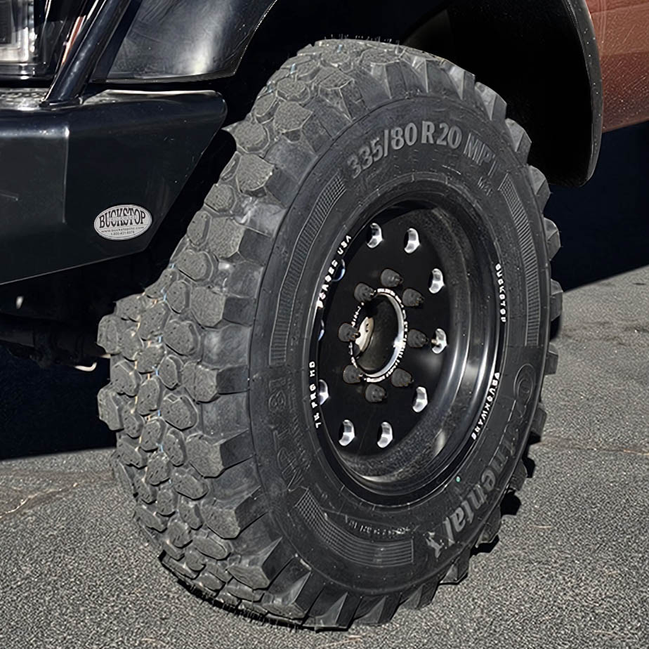WHEEL - 20x11, MPT Bead, 8 on 200mm: Buckstop Truckware