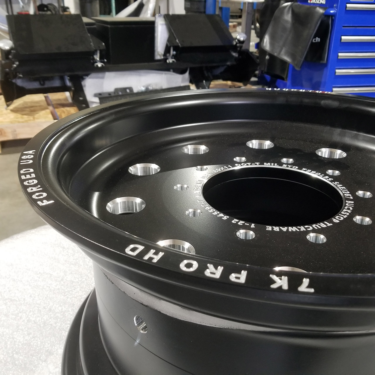 WHEEL, 8K PRO HD - 20x11, MPT Bead, 10 on 225mm: Buckstop Truckware