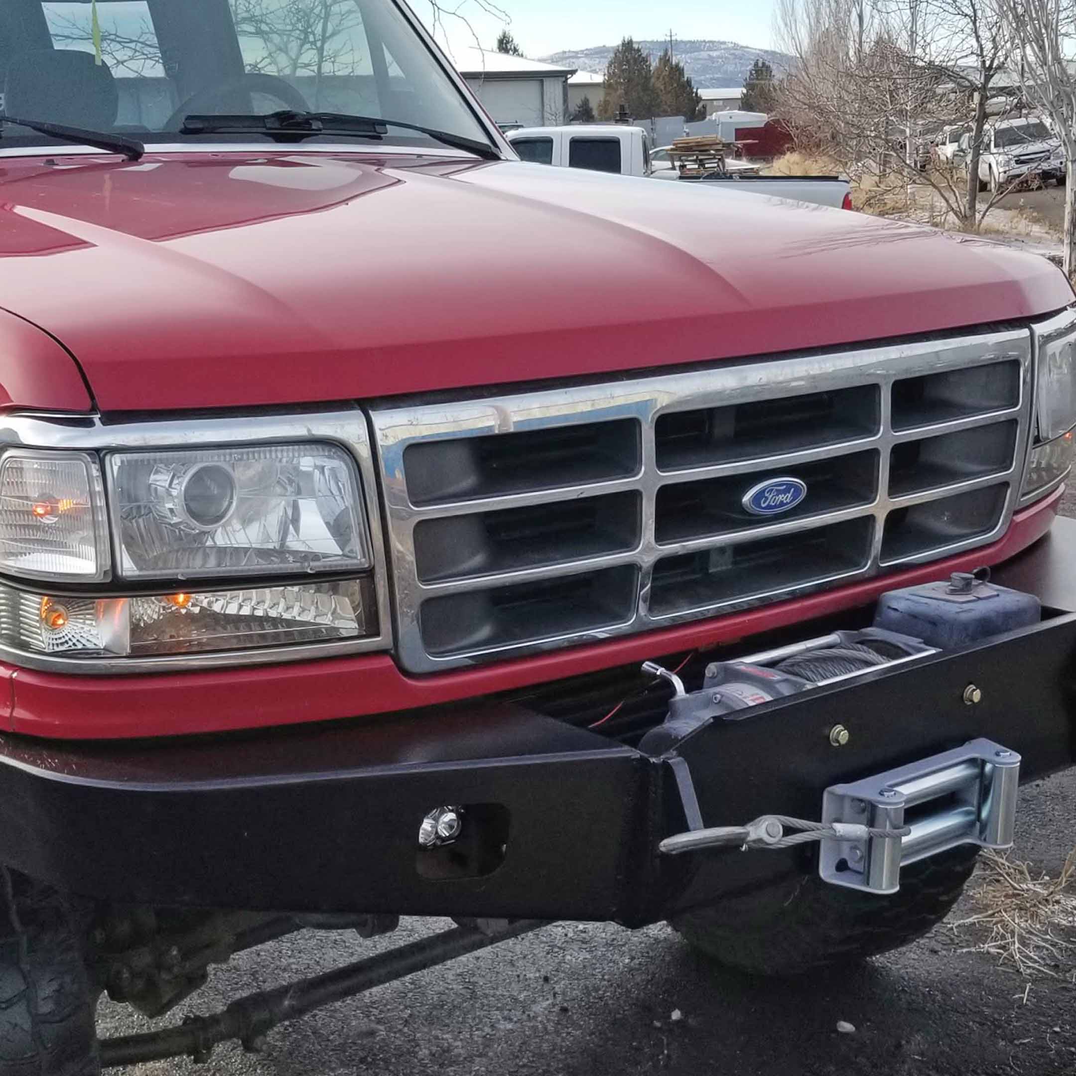 Warn Classic Winch Bumper Ford